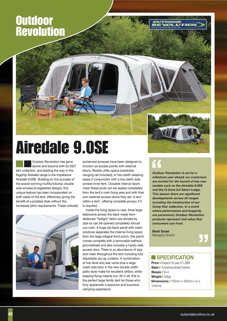 Camping Magazine - The Essential Guide to Camping 2021 Special Issue