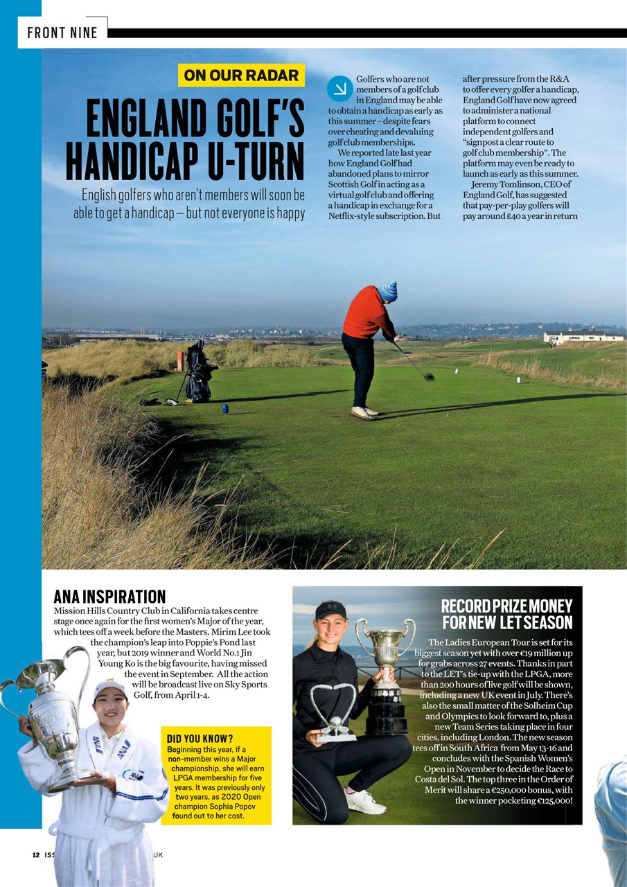 Today's Golfer Magazine - Issue 411 Subscriptions | Pocketmags