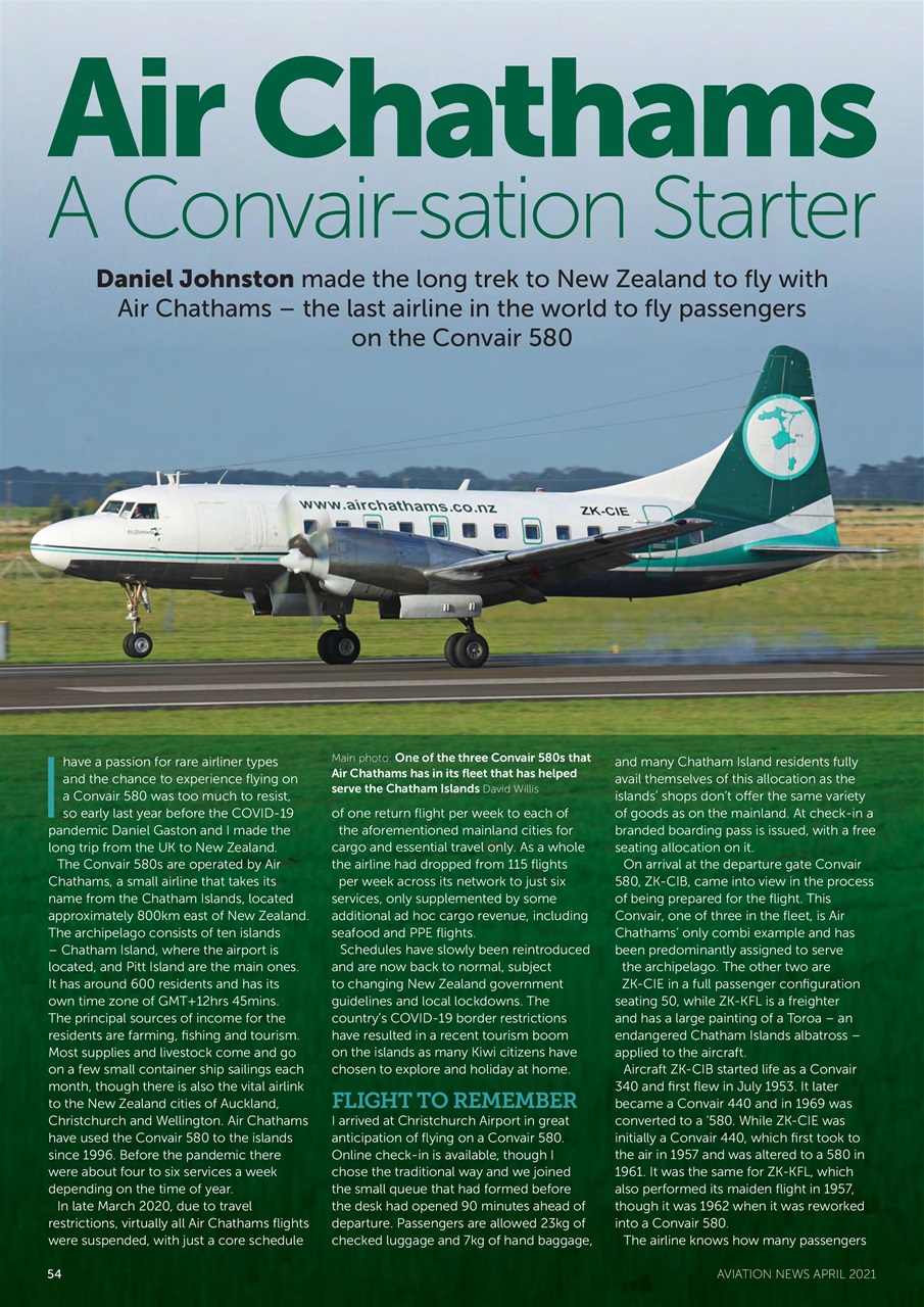 Aviation News Magazine - April 2021 Back Issue