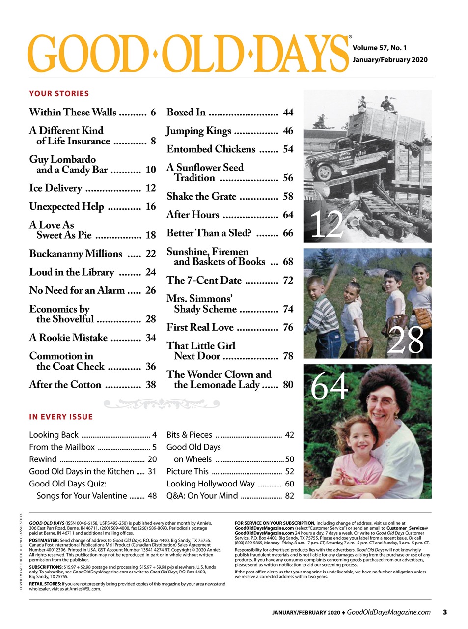 Good Old Days Magazine - February 20 Back Issue