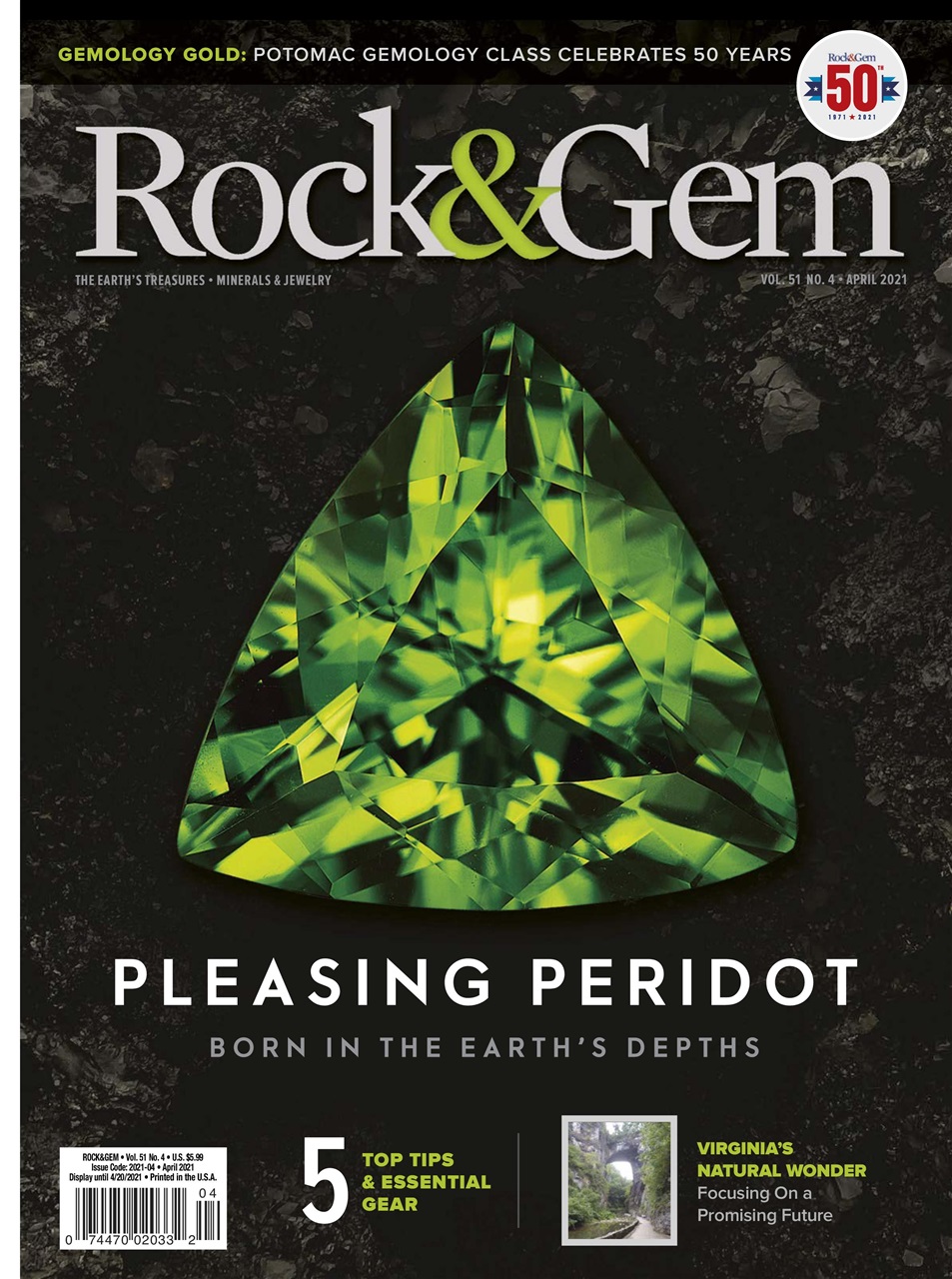 Rock&Gem Magazine - Apr 2021 Back Issue