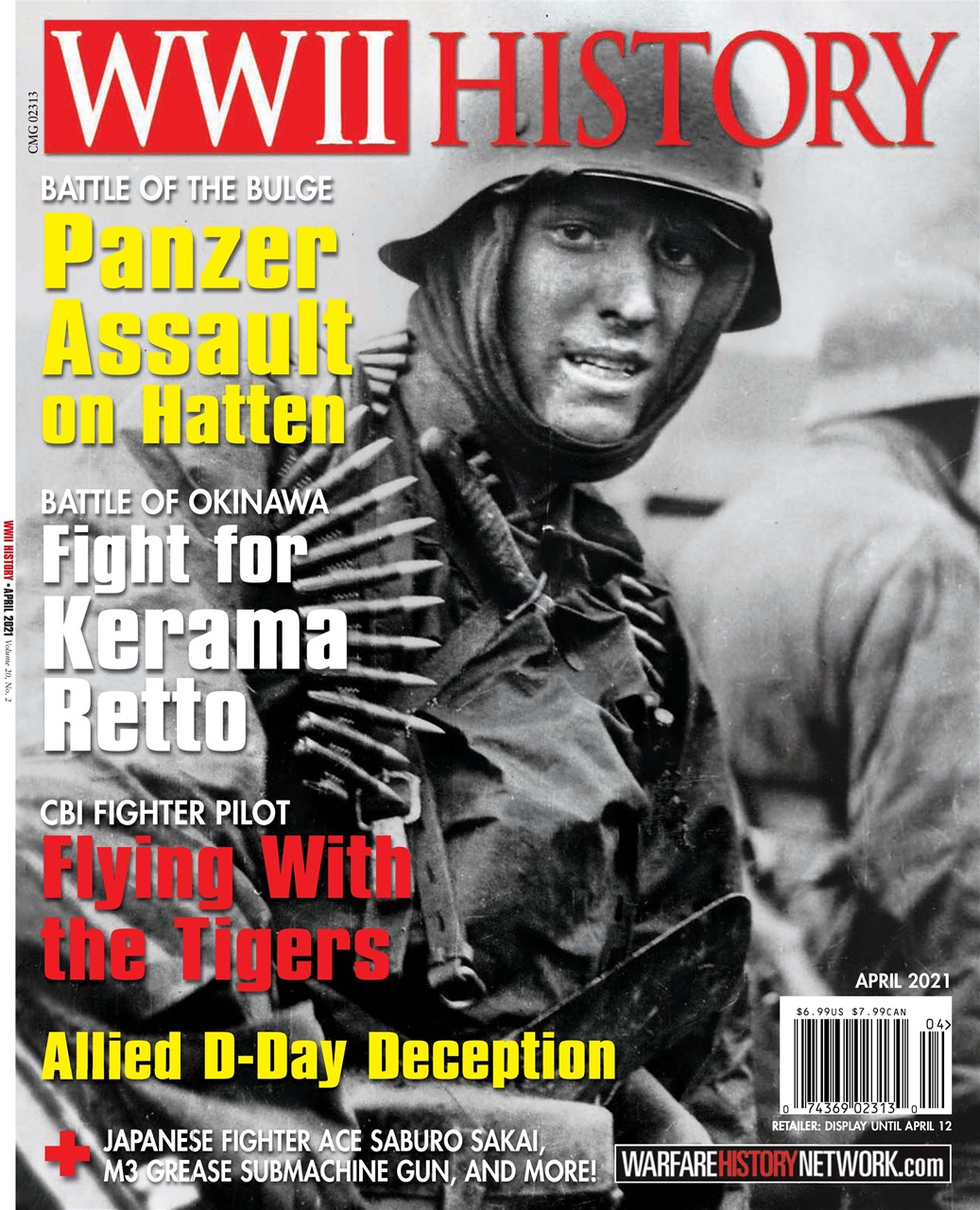 WW2 History Magazine - APRIL 2021 Back Issue