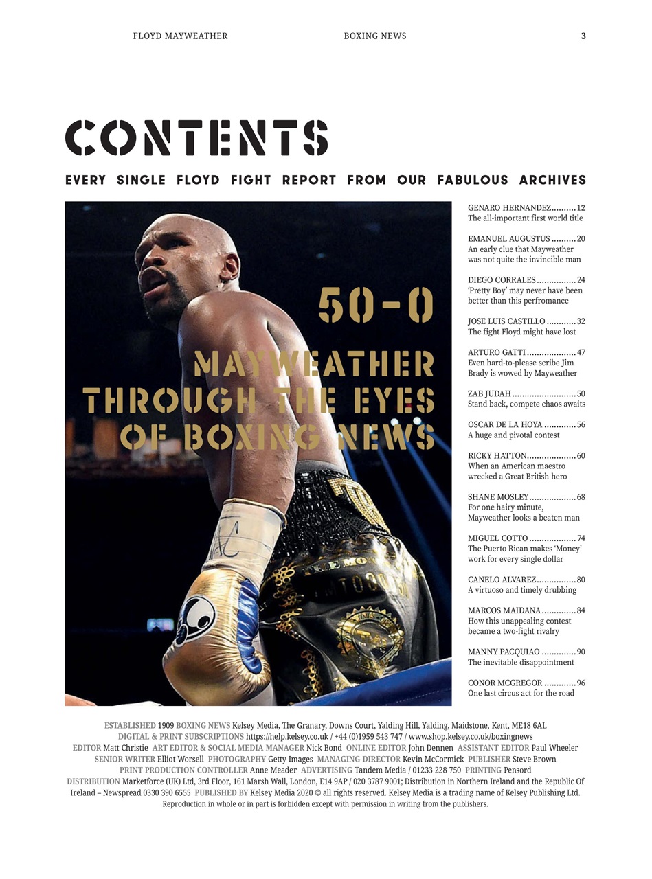 Boxing News Presents Magazine - Issue 4 Subscriptions | Pocketmags