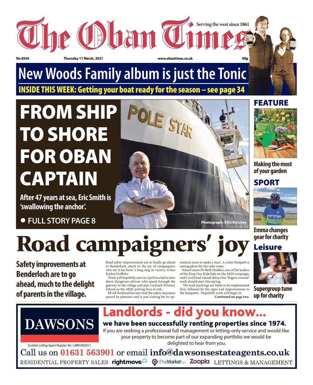 The Oban Times & Lochaber Times Magazine - 11th March 2021 Back Issue