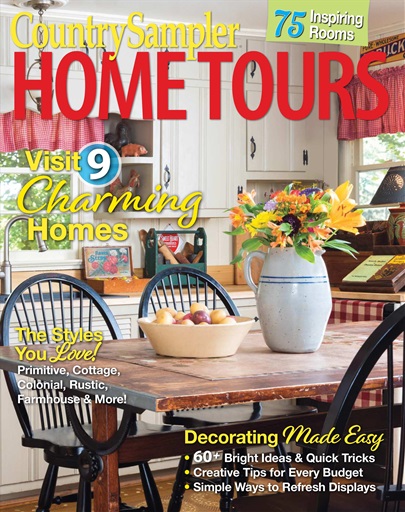 Country Sampler Magazine - Home Tours April 2019 Special Issue