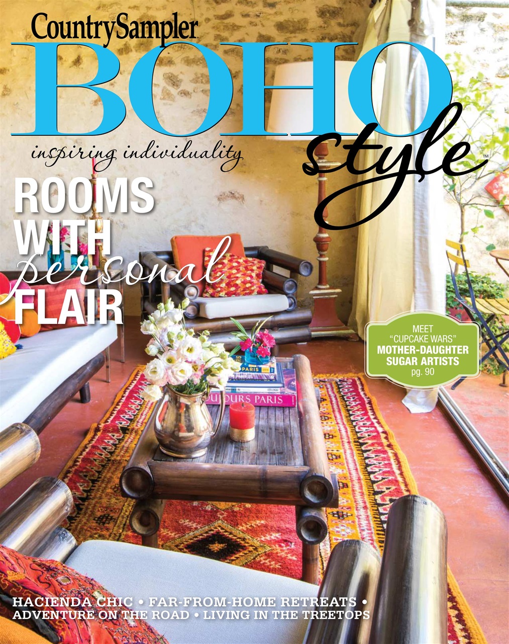 Country Sampler Magazine - Boho Style February 2019 Special Issue