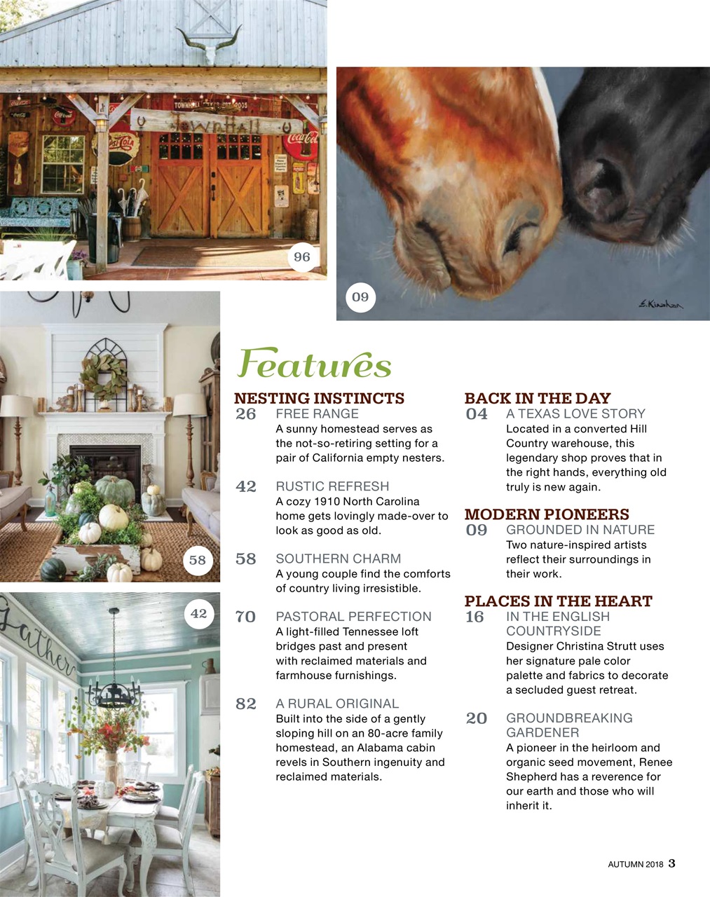 Country Sampler Magazine - Prairie Style October 2018 Special Issue