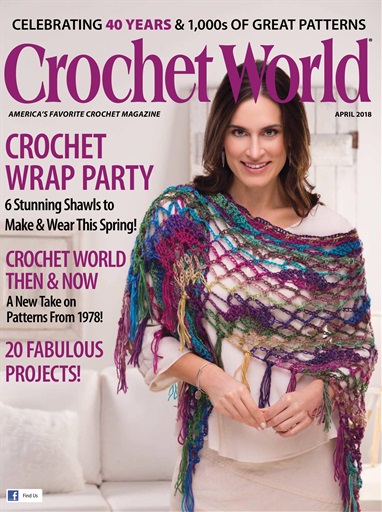 Crochet World Magazine - April 2018 Back Issue