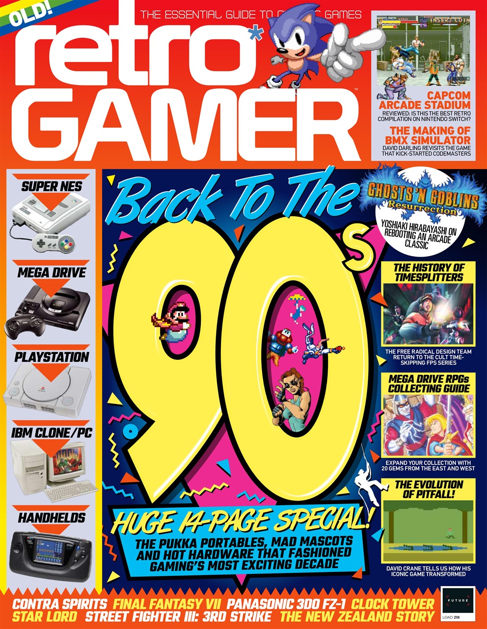 Retro Gamer Magazine - Issue 218 Back Issue