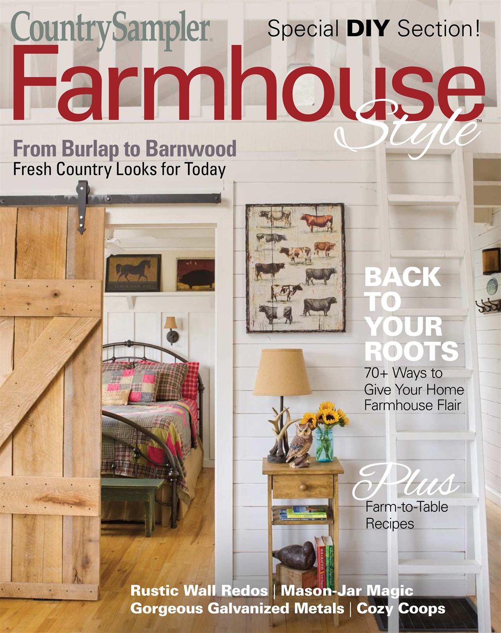 Country Sampler Magazine - Farmhouse Style Special Issue