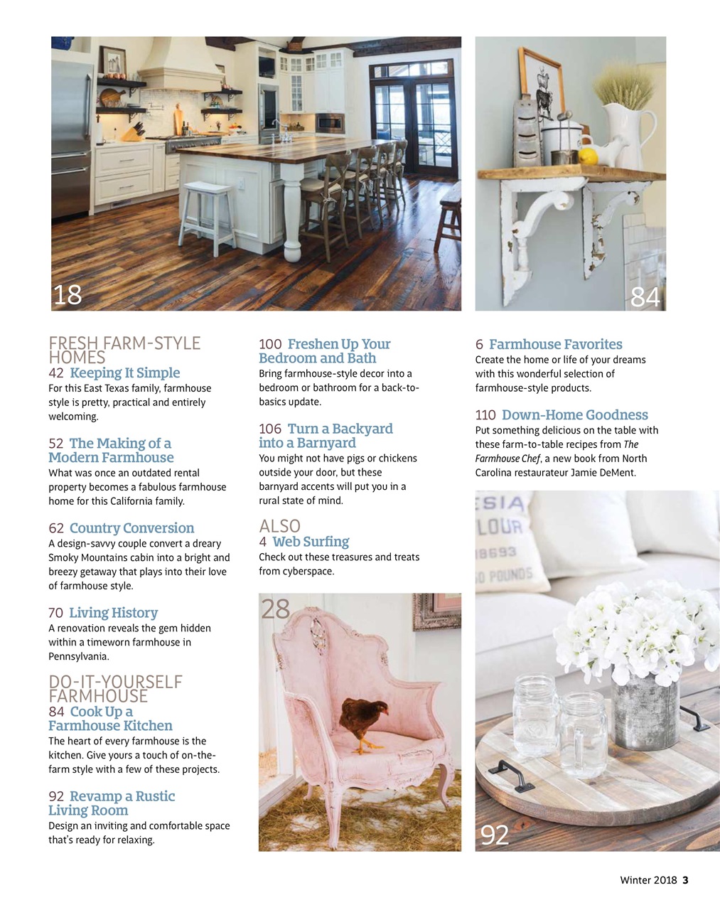 Country Sampler Magazine - Farmhouse Style Special Issue