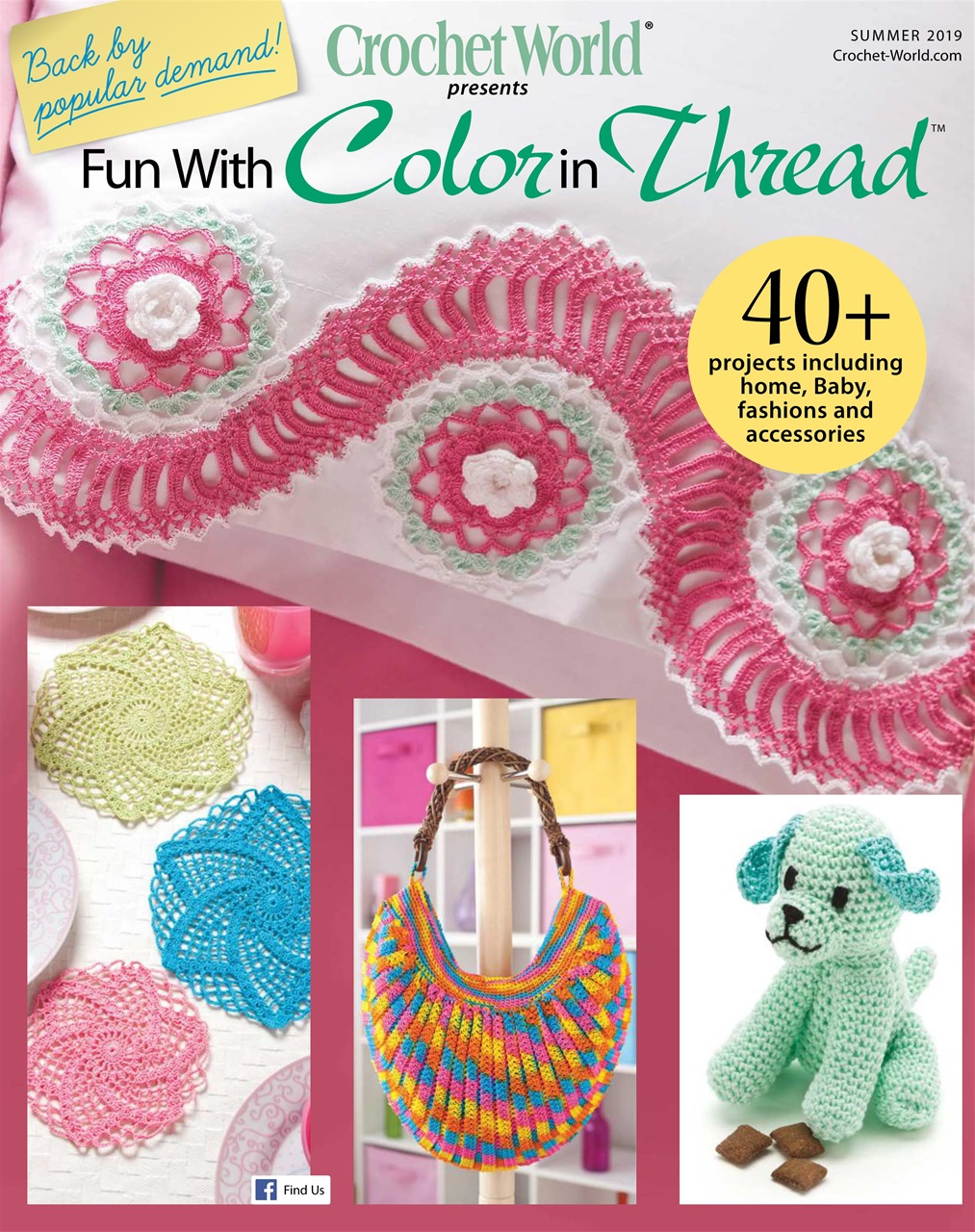 Crochet World Magazine - Fun With Color in Thread Special Issue