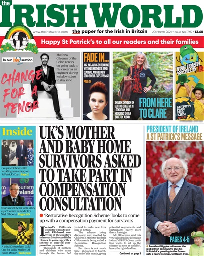 Irish World Magazine - 1765 Back Issue