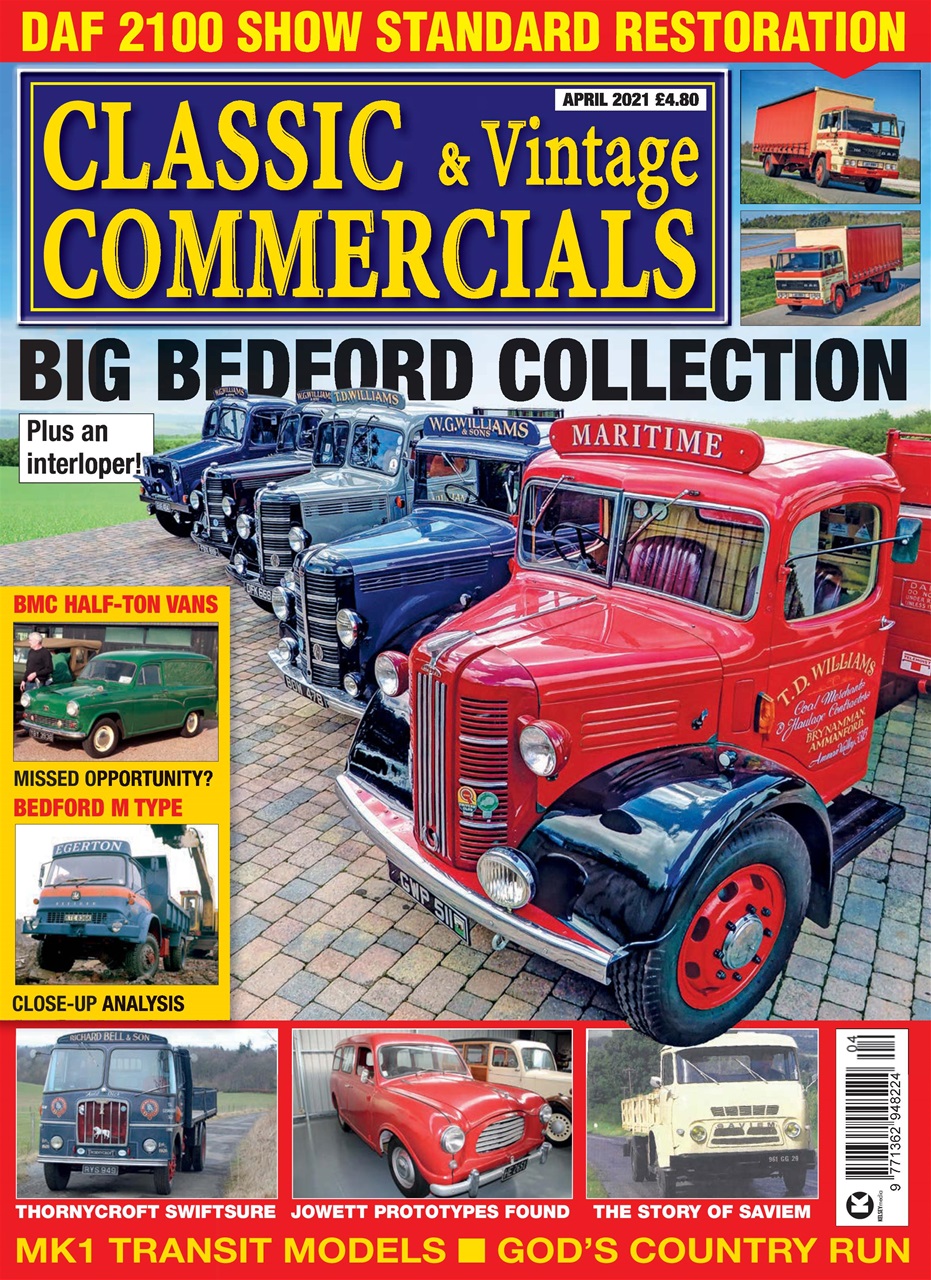Classic & Vintage Commercials Magazine - Apr-21 Subscriptions | Pocketmags