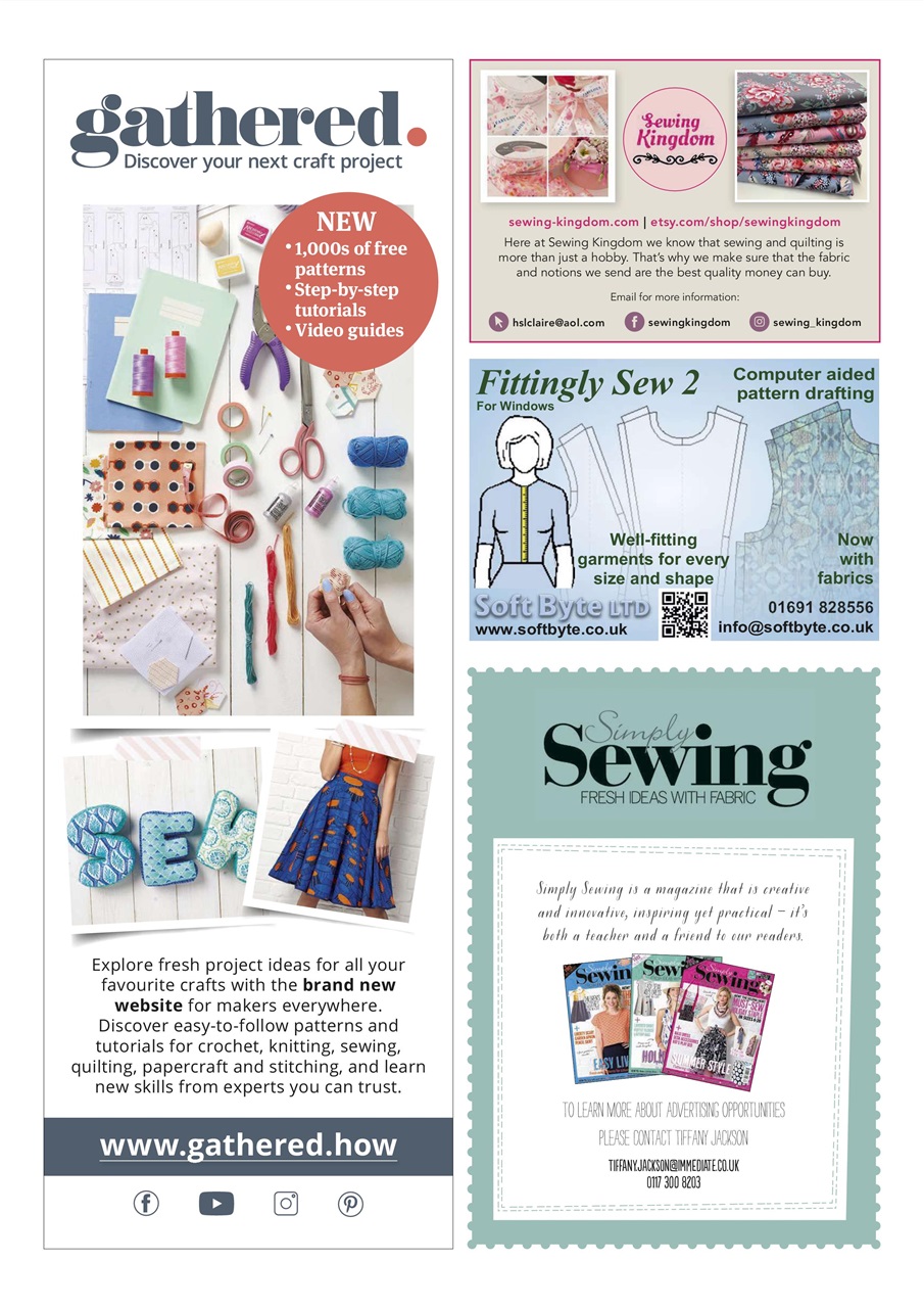 Simply Sewing Magazine - Issue 80 Back Issue