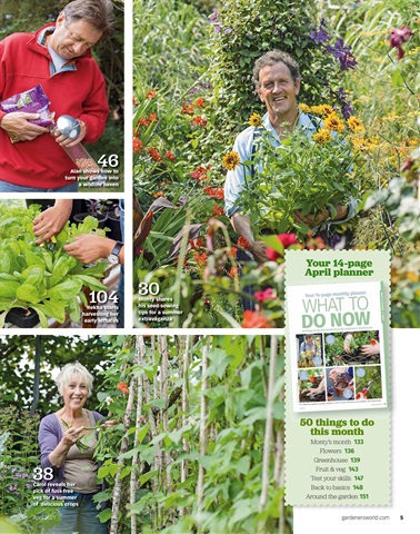 BBC Gardeners’ World Magazine - April 2021 Subscriptions | Pocketmags