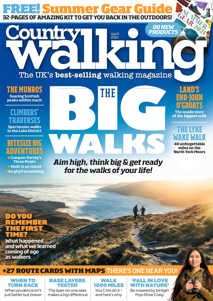 Country Walking Magazine - April 2021 Back Issue