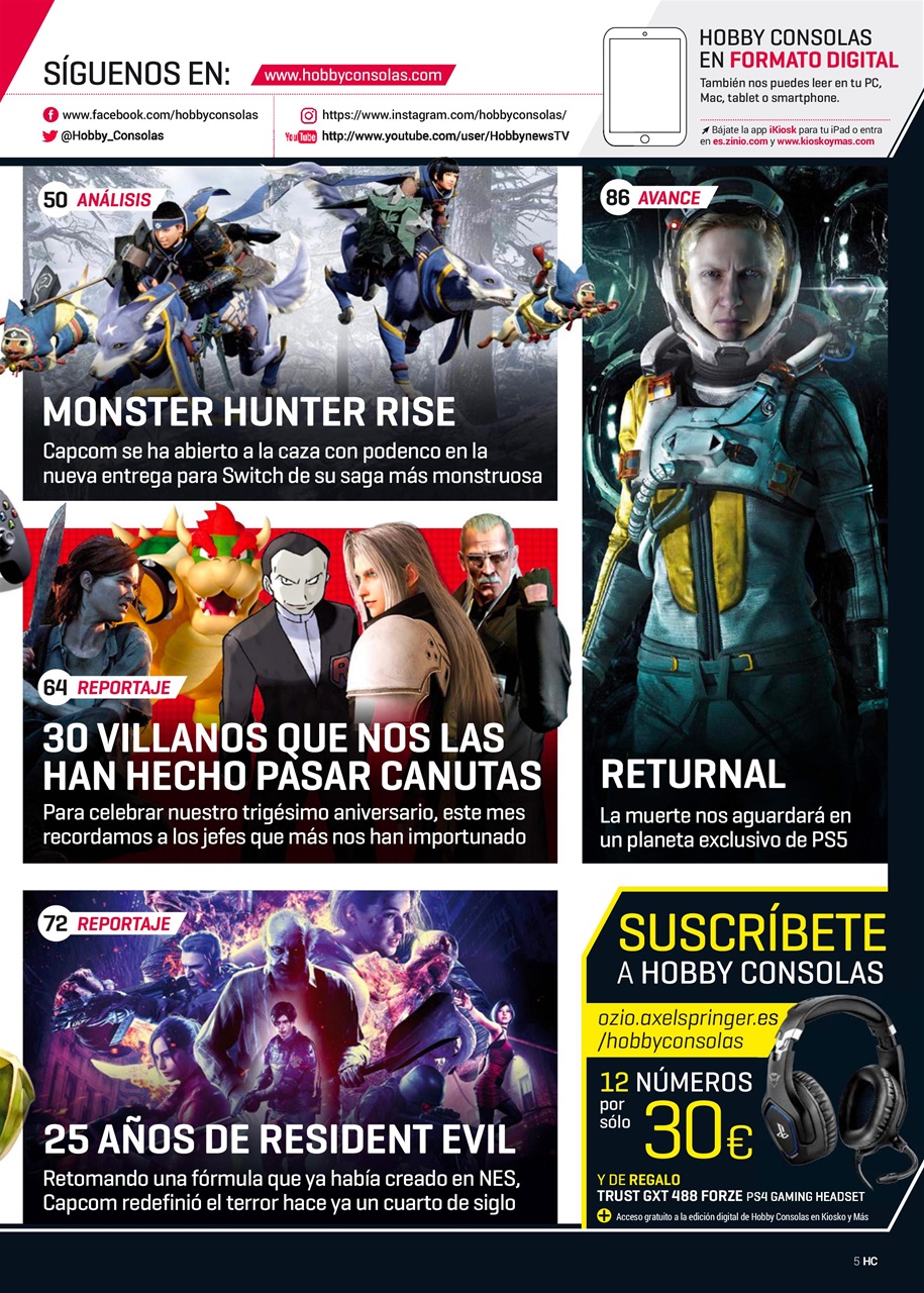 Hobby Consolas Magazine - Hobby Consolas 357 Back Issue