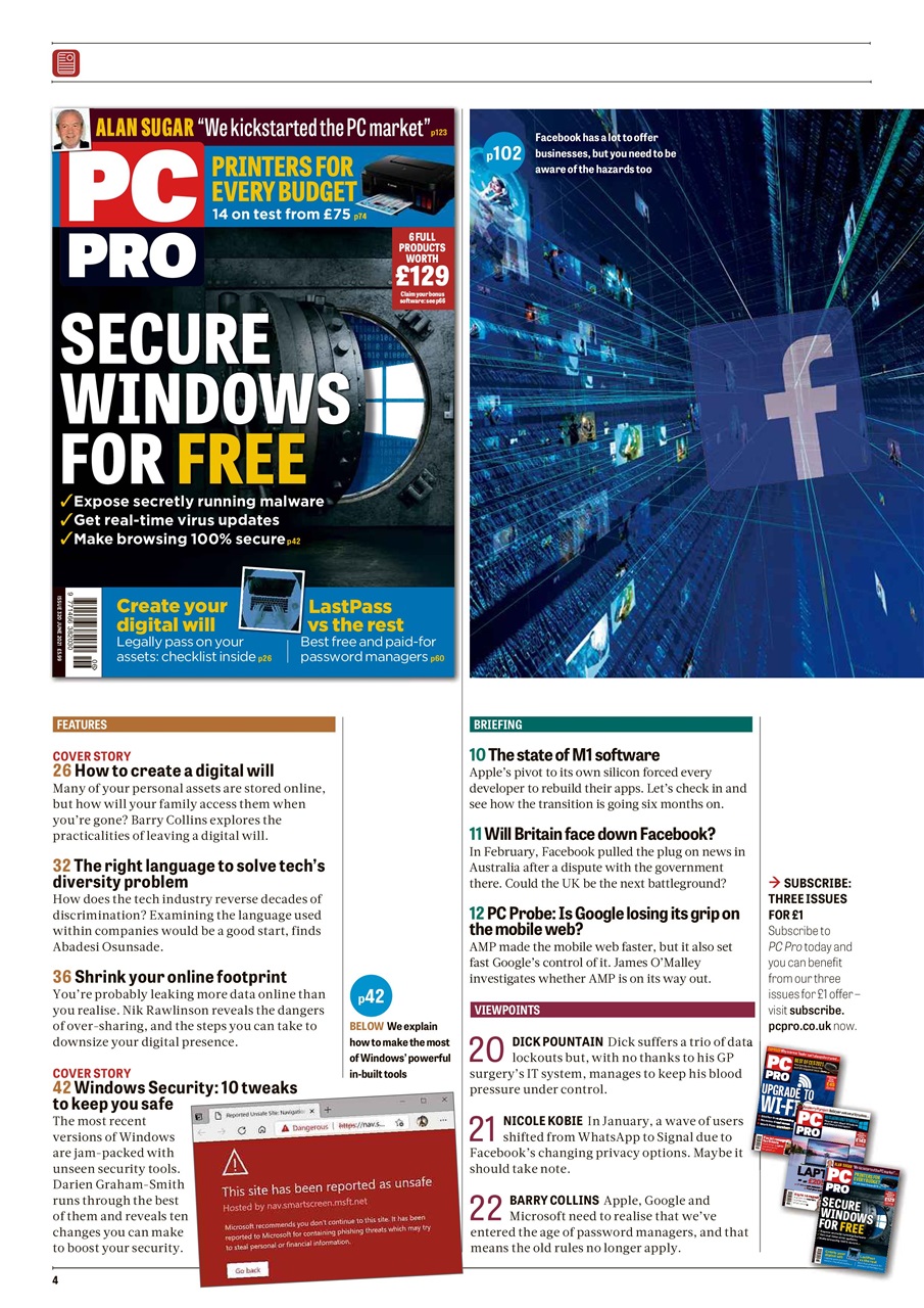 PC Pro Magazine - June 2021 Back Issue