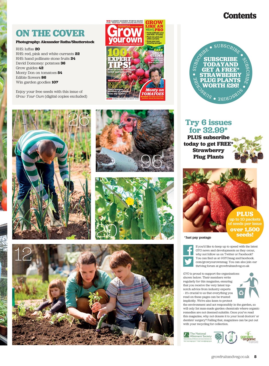 Grow Your Own Magazine - May-21 Subscriptions | Pocketmags