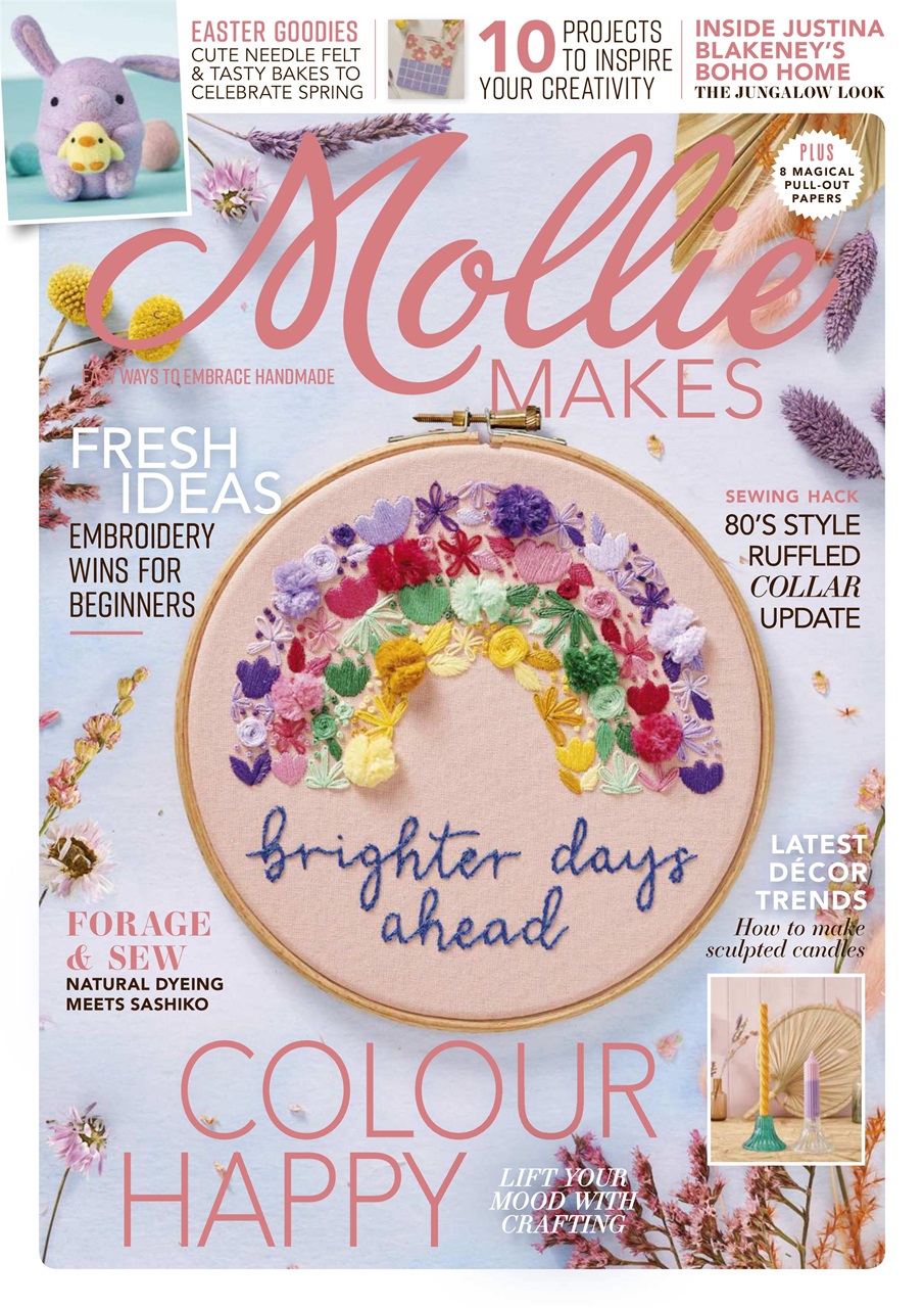 Mollie Makes Magazine - Apr-21 Subscriptions | Pocketmags