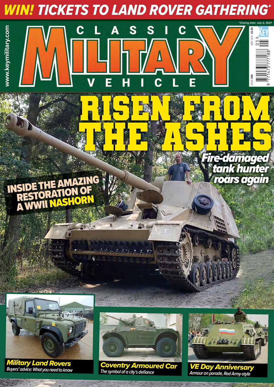 Classic Military Vehicle Magazine - May 2021 Back Issue