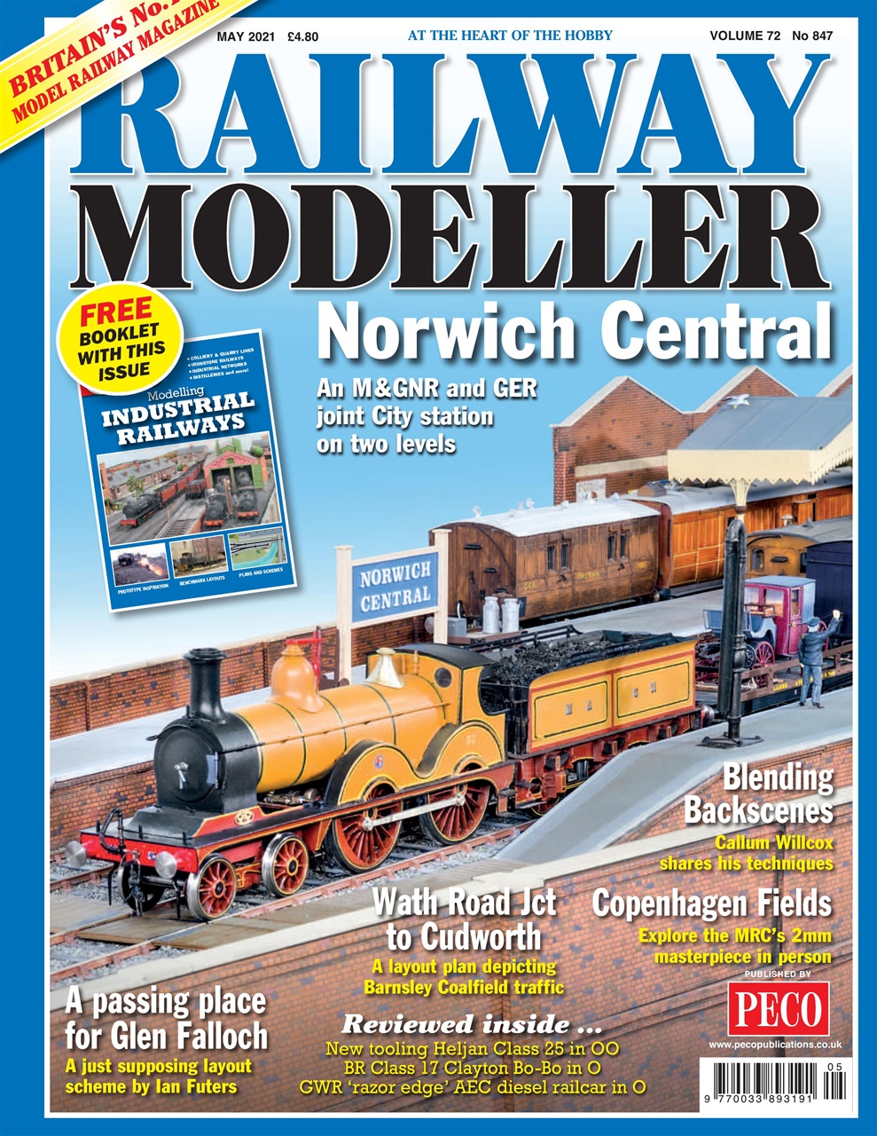 Railway Modeller Magazine - May 2021 Subscriptions | Pocketmags