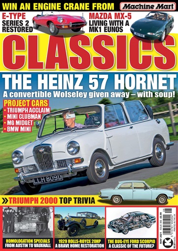 Classics World Magazine - May-21 Back Issue