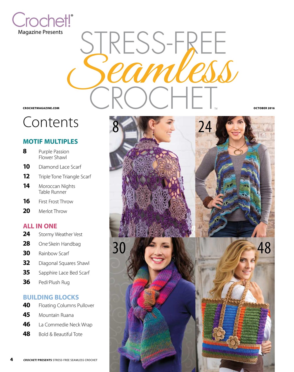 Crochet! Magazine - Stress-Free Seamless Crochet 2016 Special Issue