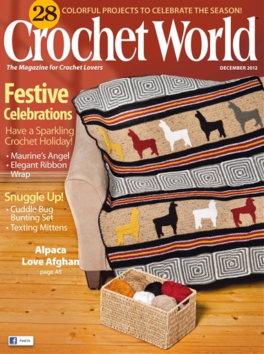 Crochet World Magazine - December 2012 Back Issue
