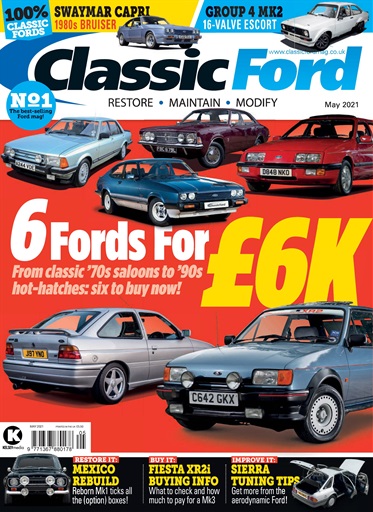 Classic Ford Magazine - May-21 Back Issue