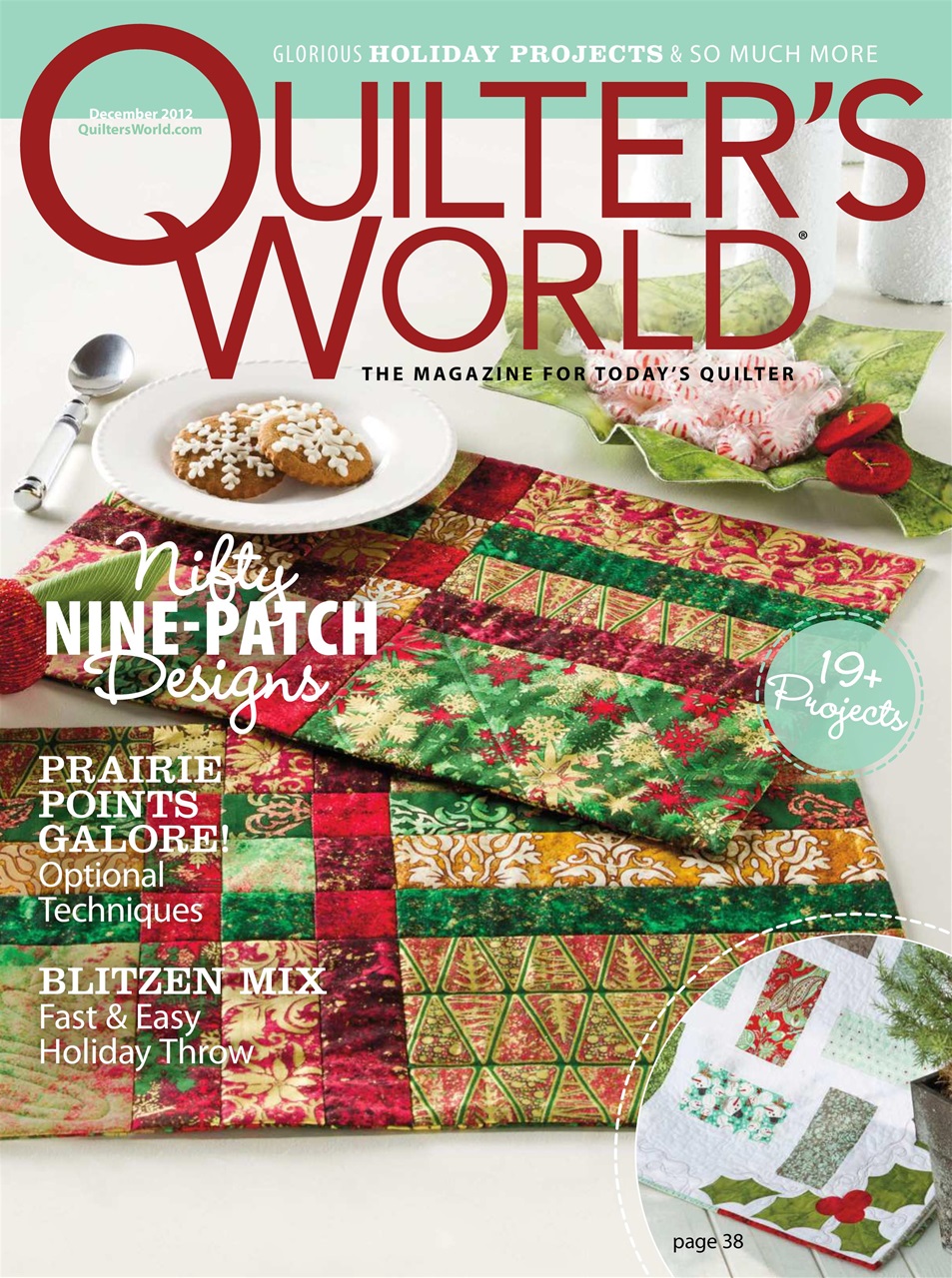 Quilter's World Magazine - December 2012 Subscriptions | Pocketmags