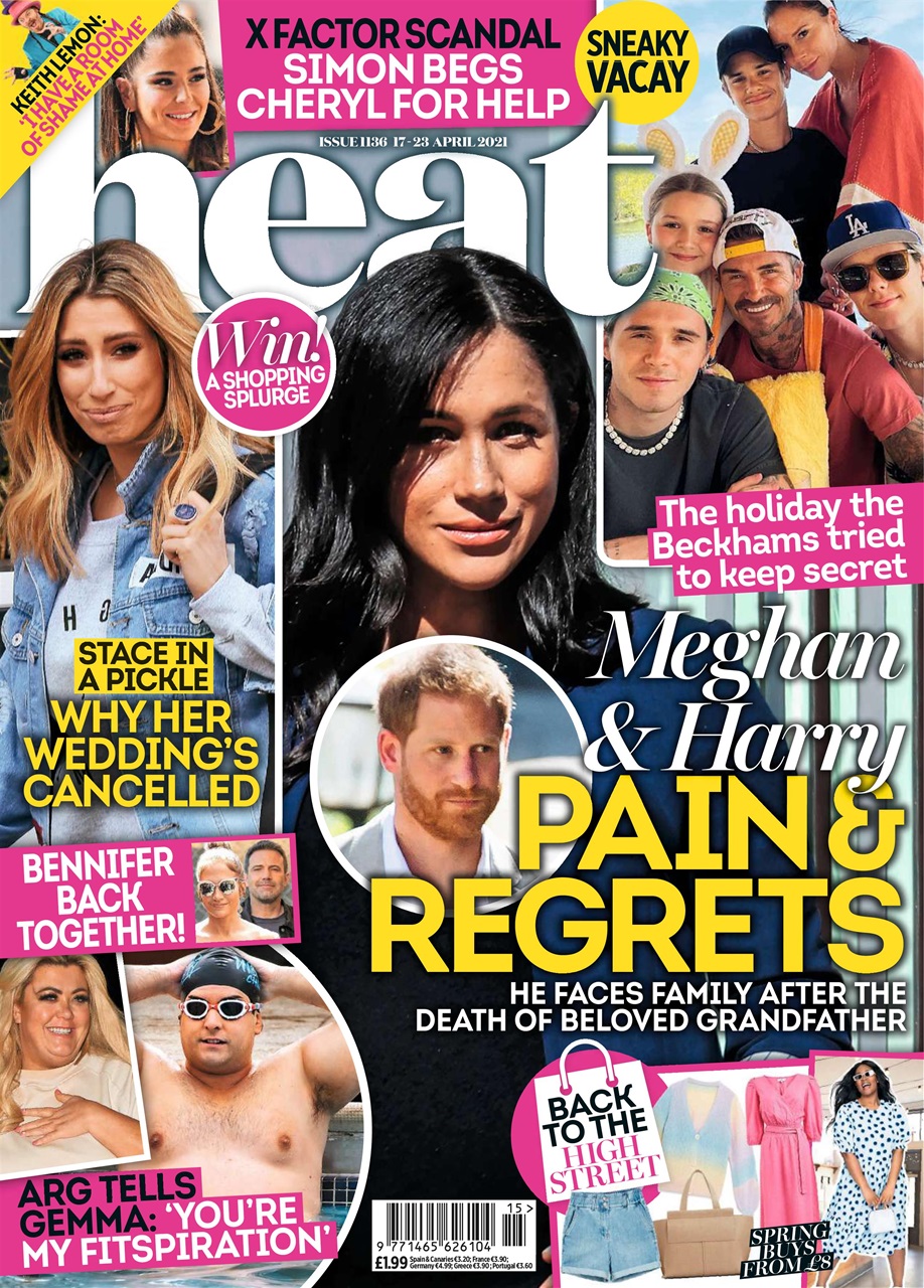 Heat Magazine - Issue 1136 Back Issue