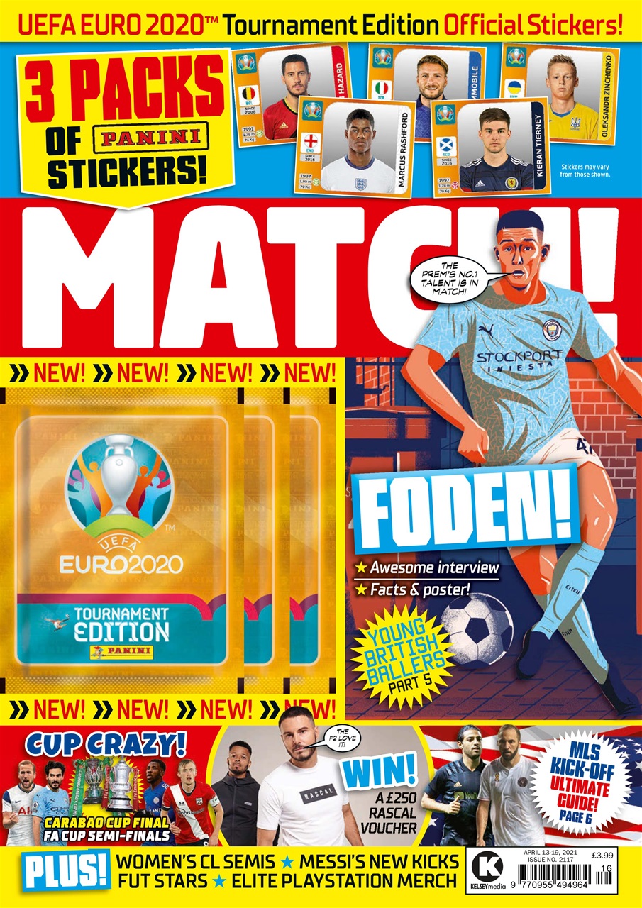 Match Magazine - 13 Apr 21 Back Issue
