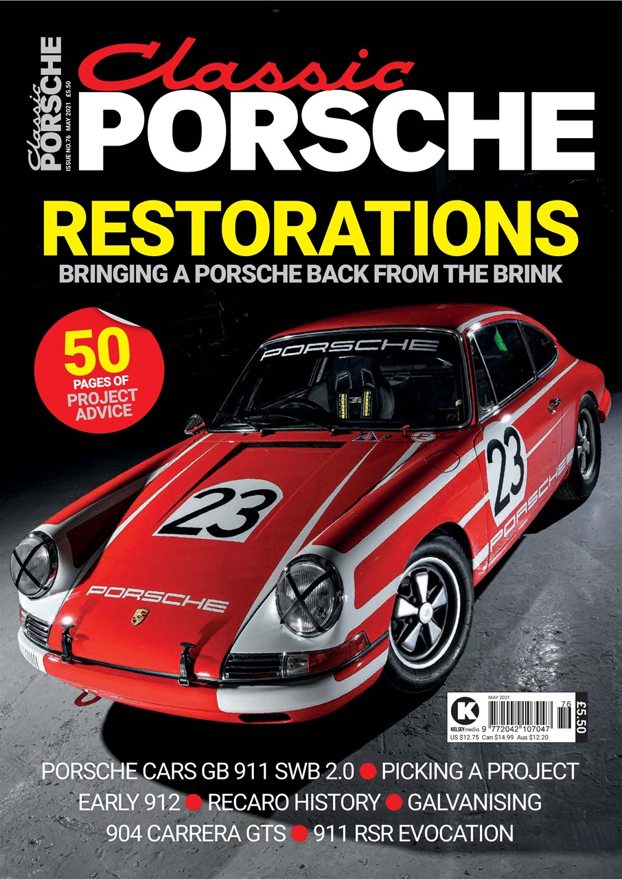 Classic Porsche Magazine - Classic Porsche 76 Subscriptions | Pocketmags