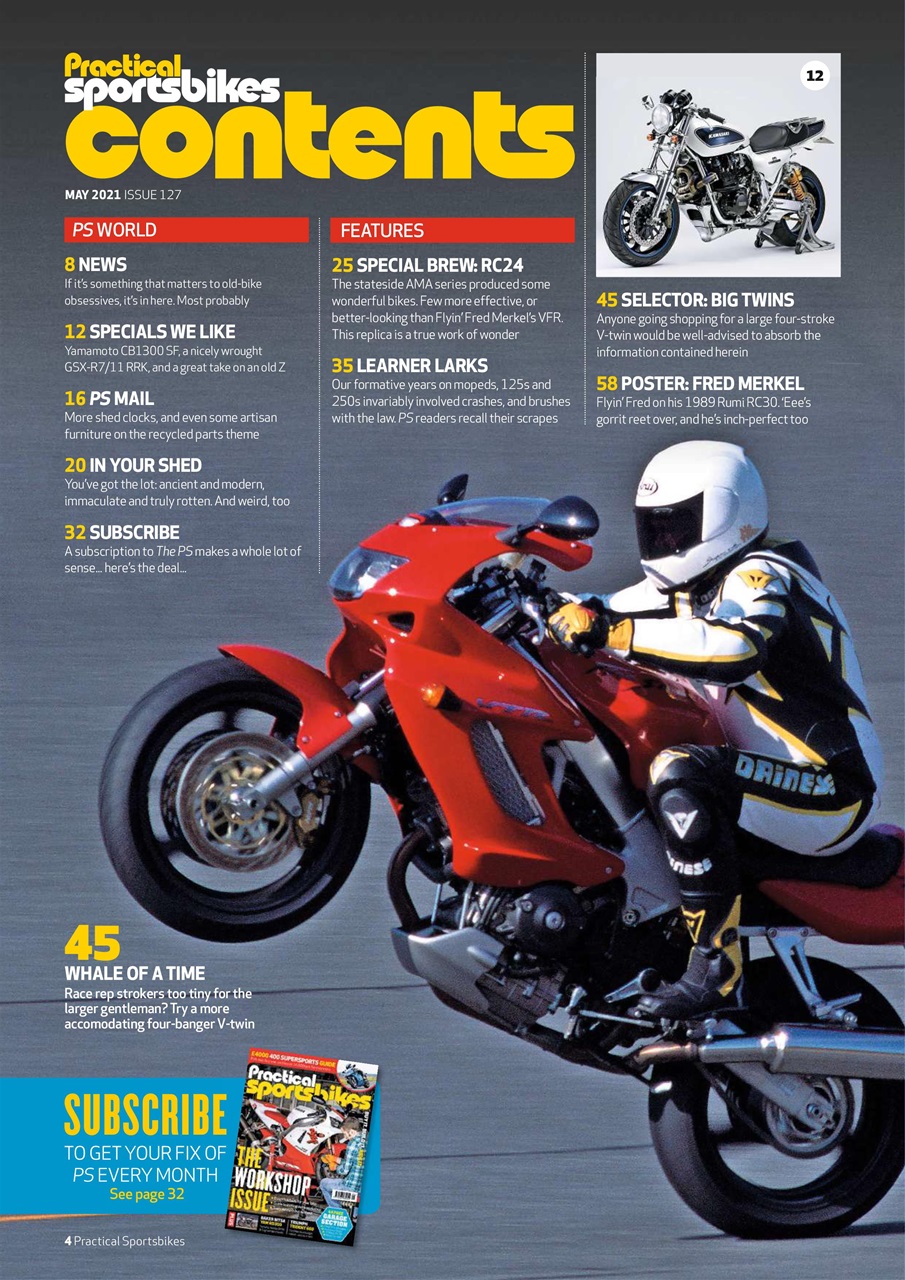Practical Sportsbikes Magazine - May 2021 Back Issue