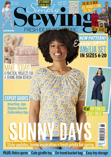 Simply Sewing Magazine - Issue 81 Back Issue
