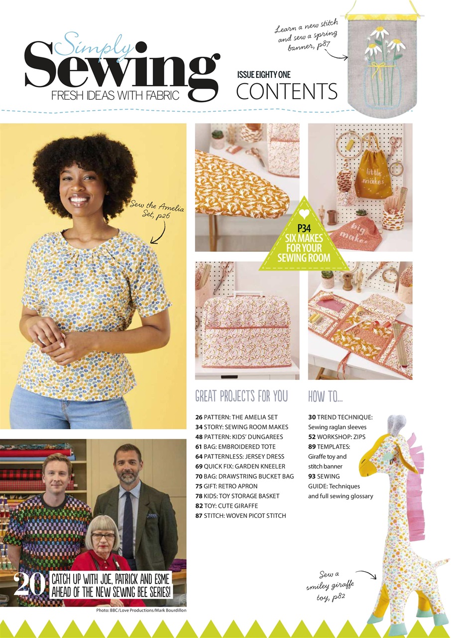 Simply Sewing Magazine - Issue 81 Subscriptions | Pocketmags