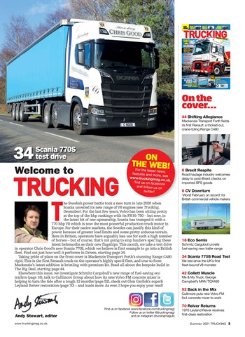 Trucking Magazine - Summer 2021 Back Issue
