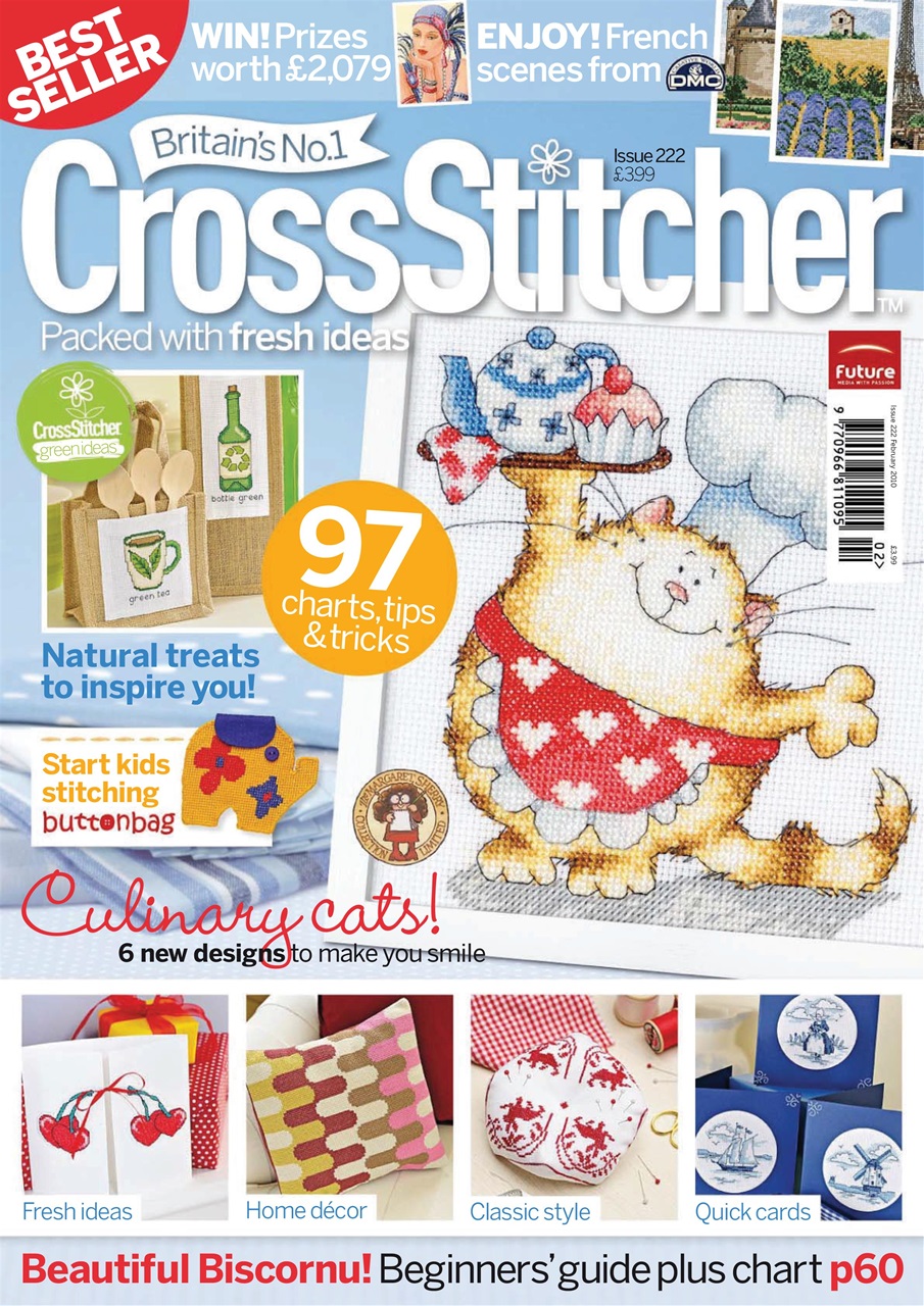 CrossStitcher Magazine - February 2010 Back Issue