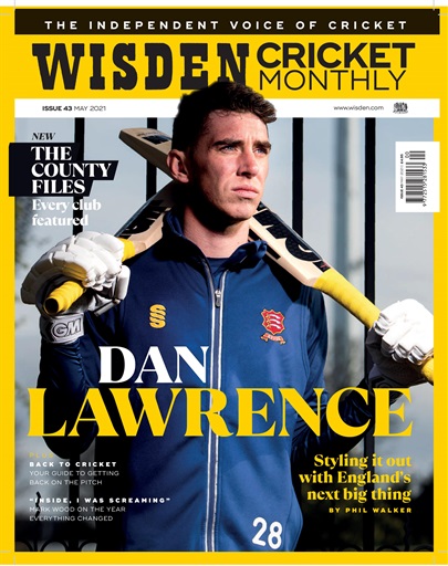 Wisden Cricket Monthly Magazine - May 2021 Back Issue