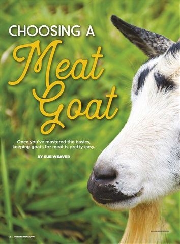 Hobby Farms Magazine - Goat-101-21 Special Issue