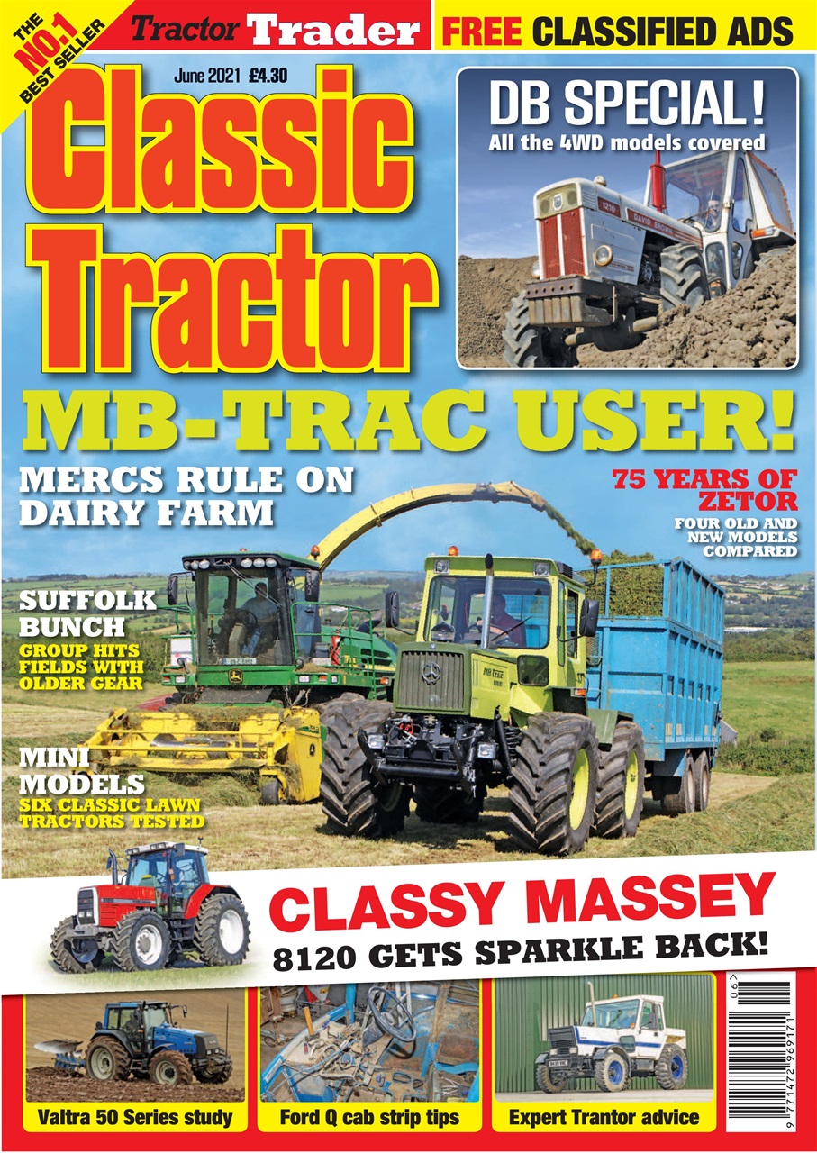 Classic Tractor Magazine - June 2021 Subscriptions | Pocketmags