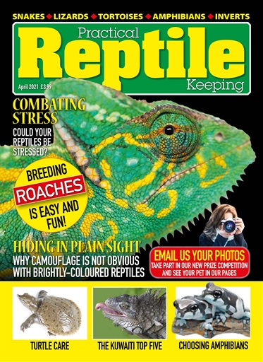 Practical Reptile Keeping Magazine - April 2021 Back Issue