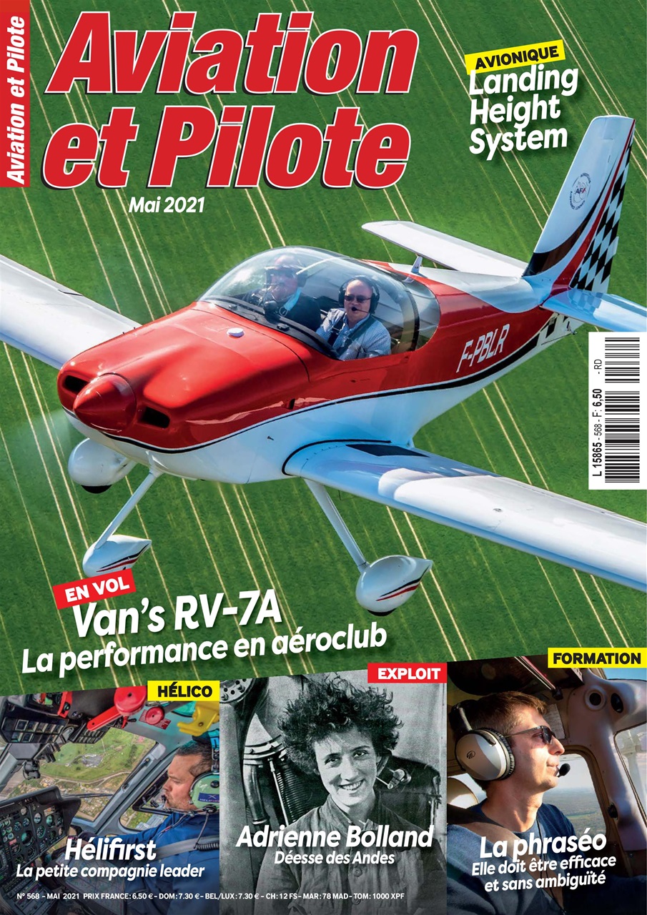 Aviation et Pilote Magazine - Mai 2021 Back Issue