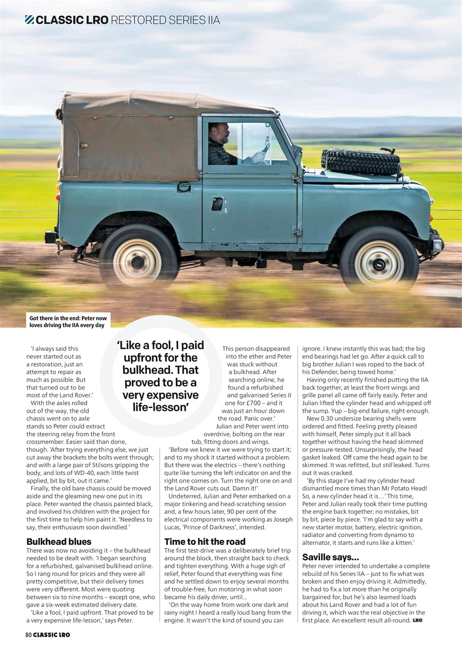Land Rover Owner Magazine - June 2021 Back Issue