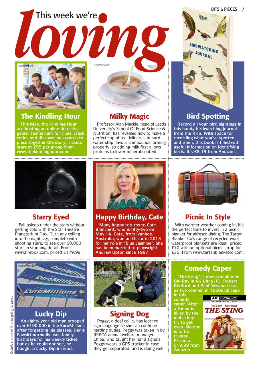 The People’s Friend Magazine - 15/05/2021 Subscriptions | Pocketmags