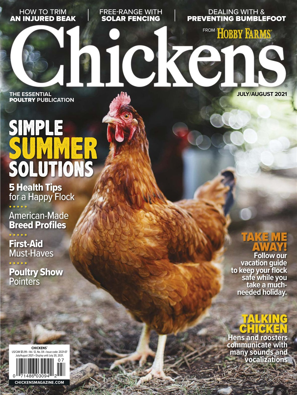 Chickens Magazine - July/Aug Back Issue