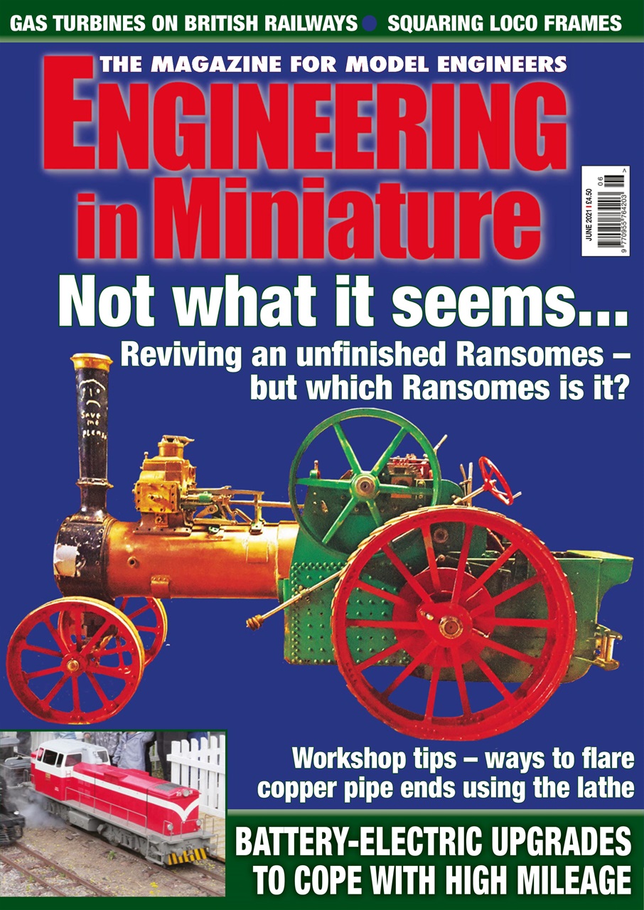 Engineering in Miniature Magazine - June 2021 Subscriptions | Pocketmags