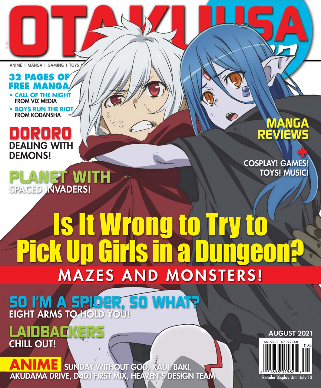 Otaku Magazine - August 2021 Subscriptions | Pocketmags